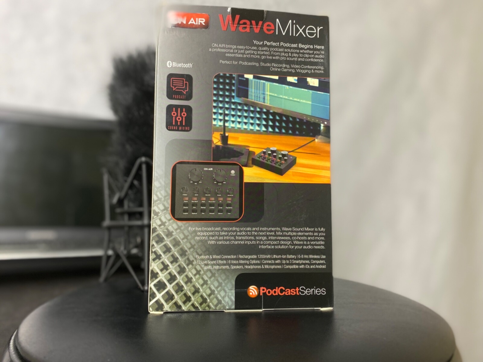 Tzumi On Air Podcast Series Bluetooth Multi-Channel Interface Sound ...