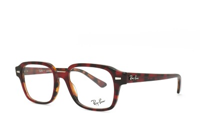 Ray-Ban Eyeglasses RED TORTOISE New Authentic 5382 5911 50-18-145 | eBay