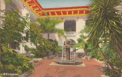 Washington, D.C. - Pan-American Union - Patio & Aztec Fountain | eBay