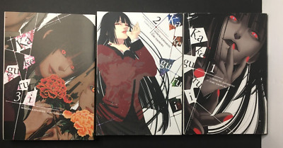 Kakegurui Manga Lot Volume 1-3 | eBay