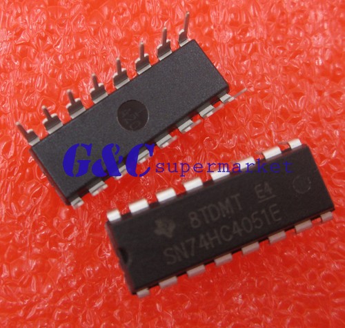 10PCS SN74HC4051 74HC4051 IC MUX/DEMUX 8X1 16DIP NEW GOOD QUALITY | eBay.de