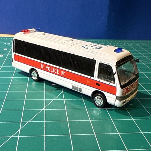 Tiny Brand 1:76 Toyota Coaster Hong Kong Police Bus Am 6752 | eBay