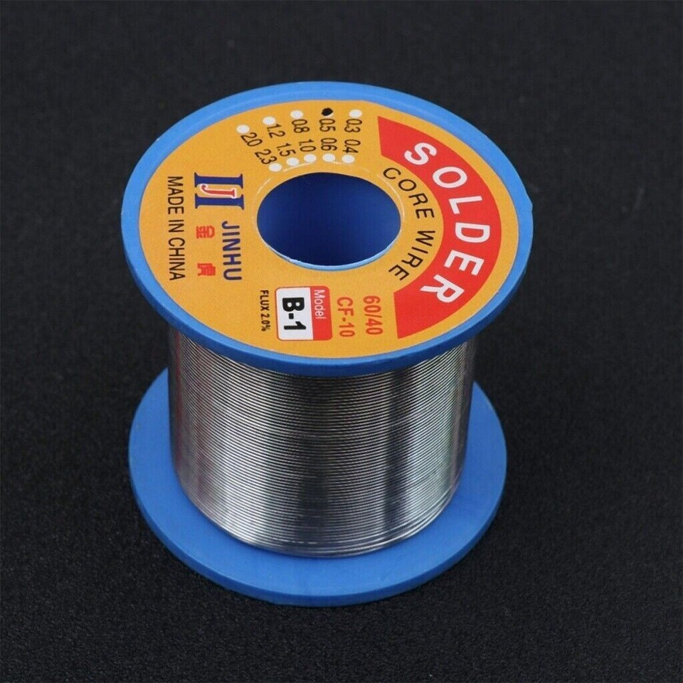 SOLDER WIRE 0.5MM-2.0MM 250G WITH FLUX, PROFESSIONAL ELECTRONICS SOLDERING IRON | eBay UK