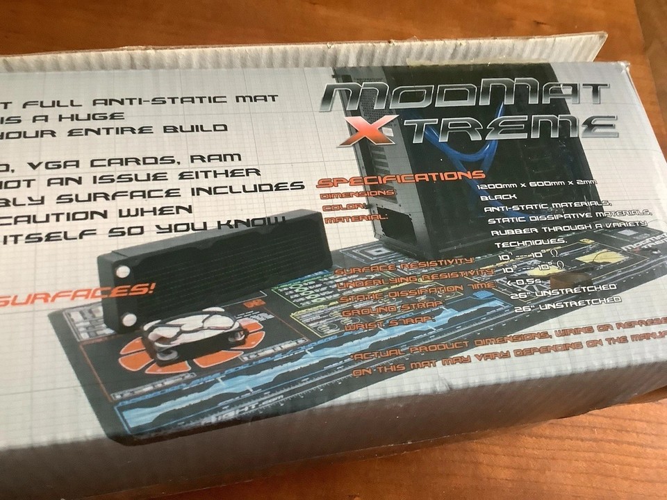 ModMat Xtreme 47”x23” Anti-Static Work and Assembly Mat New In Box Mat ...