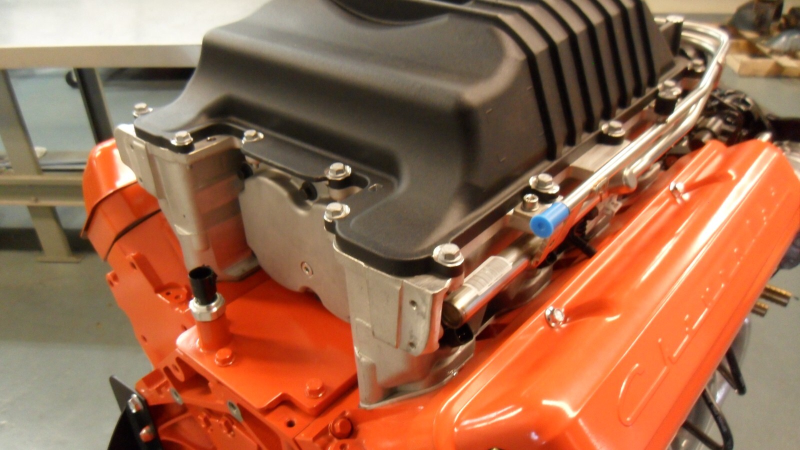 Chevy Crate LSA CTS-V Camaro ZL1 Engine Orange LSX 627HP Hot Rod Swap ...