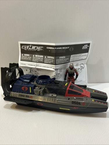 G.I. Joe Retaliation Cobra Fangboat Incomplete W Swamp Viper ...