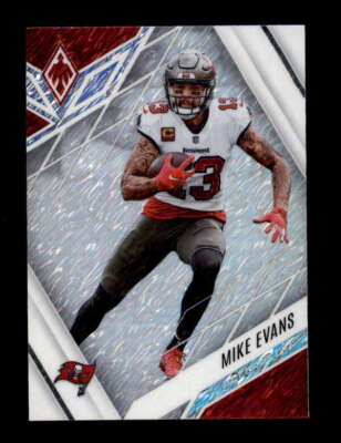 MIKE EVANS 2022 PANINI PHOENIX #64 MAGNETIC FUR PRIZM PARALLEL (RARE ...