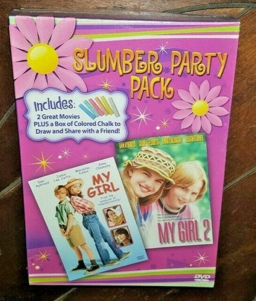 My Girl 1 & 2 Collectible Slumber Pack DVD Set With Chalk for sale ...