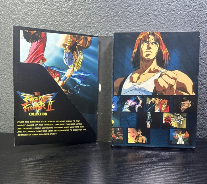 Street Fighter II V - The Collection (DVD, 2003, 4-Disc Set) for sale ...
