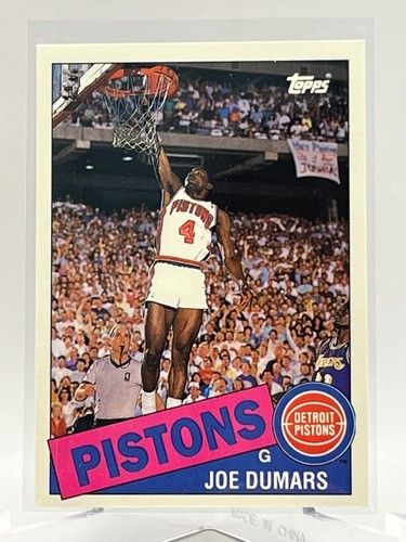 1992 Topps Archives The Rookies 81-91 Card #63 Joe Dumars Detroit ...