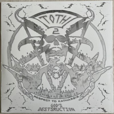 Angel Flo - God's Destruction GABBER HARDCORE TECHNO TOTH2RP Grey Marbled Vinyl | eBay UK