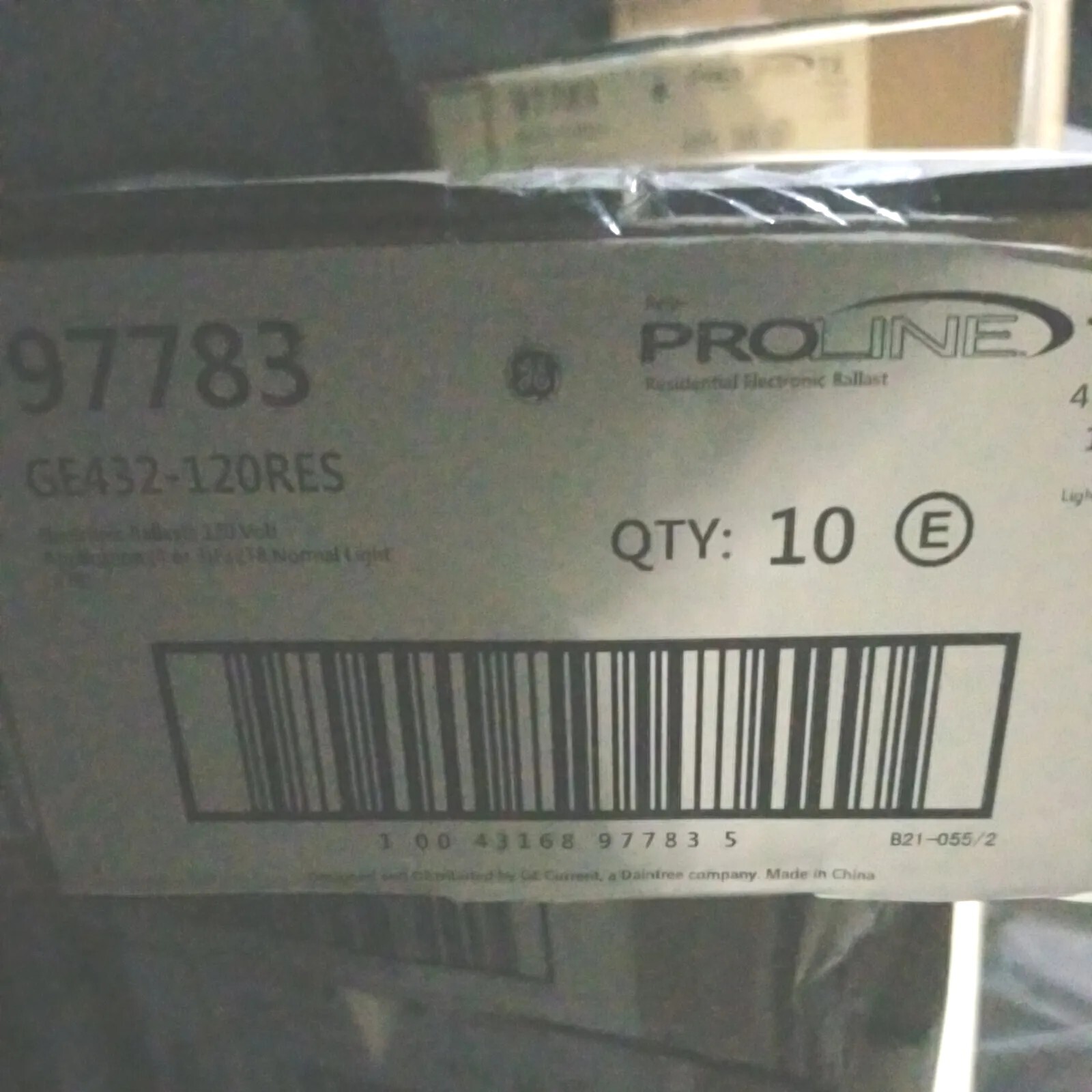 GE Proline GE432-120-RES Electronic Ballast Case of 10 pcs New | eBay