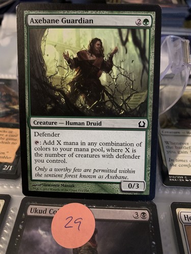 MTG Axebane Guardian Return to Ravnica 115/274 Regular Common | eBay