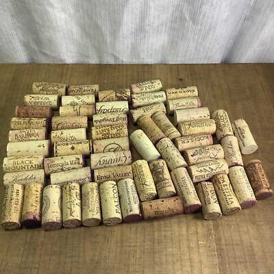 PREMIUM Natural Used Wine Corks 50 Craft Wedding Solid Cork Craft ...