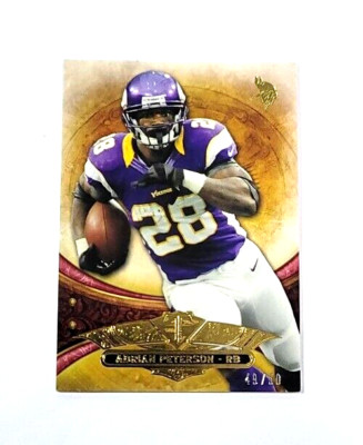 2013 Topps Triple Threads Adrian Peterson Ruby /50 #67 | eBay