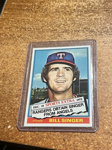 1976 Topps Baseball # 411T Traded Bill Singer | eBay