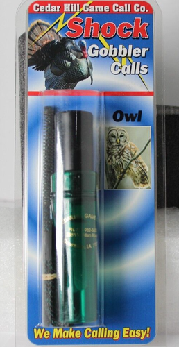 Cedar Hills Game Call Co. - Shock Gobbler Calls - Owl | eBay
