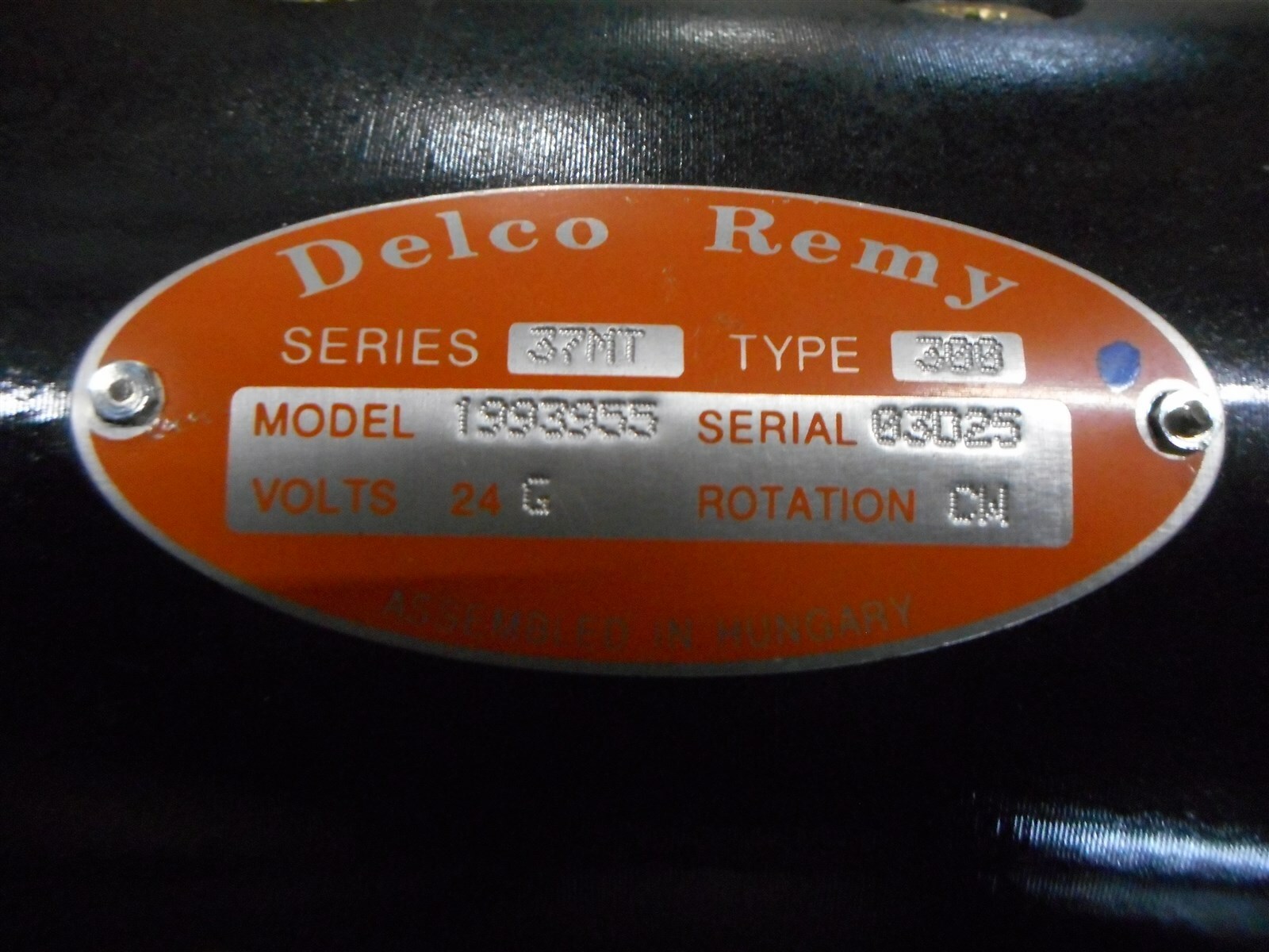 1993955 Delco Remy 37mt CW Starter #10461015 Komatsu 1208969h92 for ...