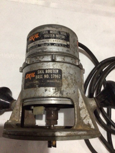 Vintage Skil Model 5000 Router Tested Works | eBay