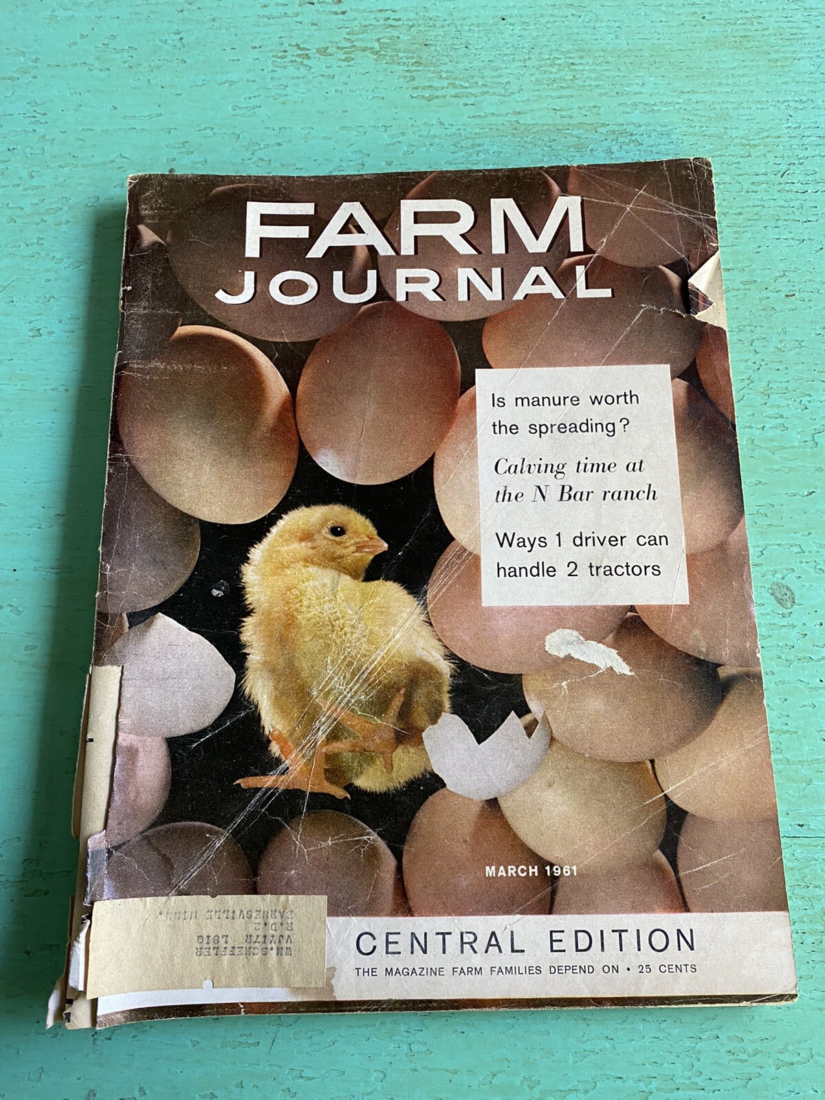 Vintage March 1961 Farm Journal American Agriculture News Magazine ...
