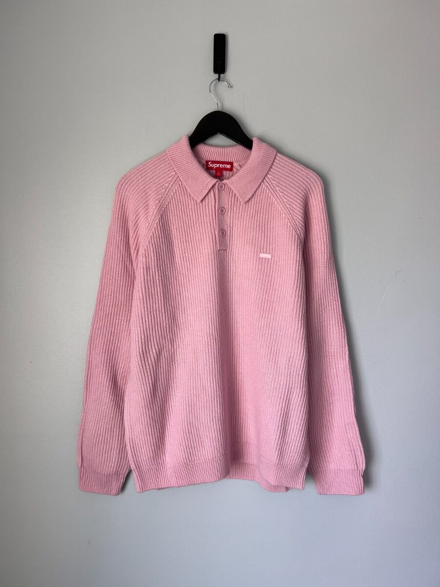 Supreme Small Box Logo Sweater - Size Large - Pink - NEW | eBay Supreme Small Box Logo Sweater - Size Large - Pink - NEW | eBay