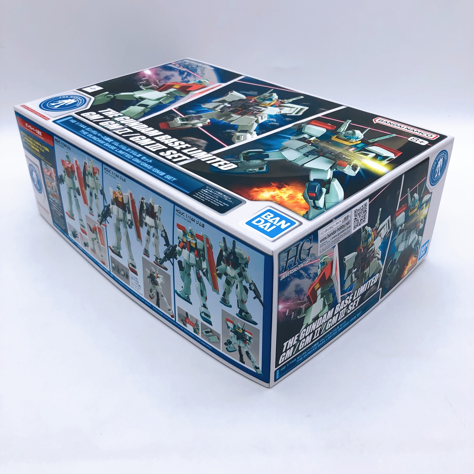HG 1/144 GM GM II GM III SET GUNDAM BASE LIMITED Gunpla Bandai Model ...