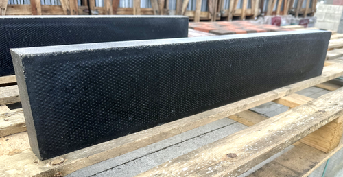 CHARCOAL CONCRETE FLAT TOP GARDEN PATH BORDERS / KERBS / EDGINGS / PIN ...
