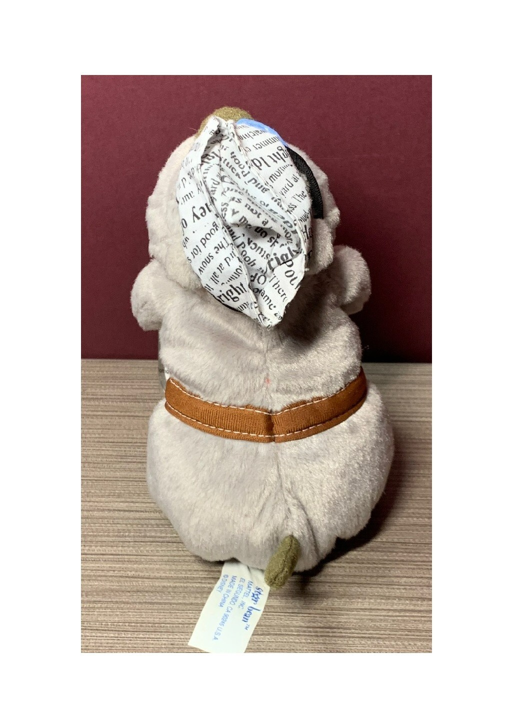 VINTAGE MATTEL DISNEY'S WINNIE THE POOH STAR BEAN GOPHER PLUSH/STUFFED ...