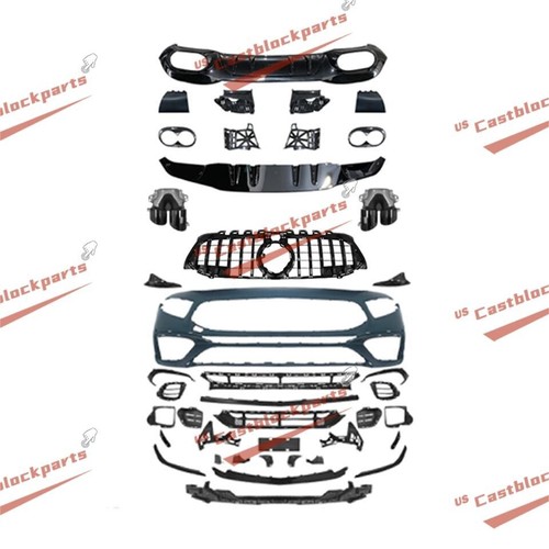 For 19-21 Mercedes A Class W177 Facelift Amg 45 Hatchback Bumper ...