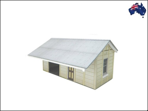 HO Scale Australian Model Railway Buildings QR 28’ CONCRETE RAILWAY ...