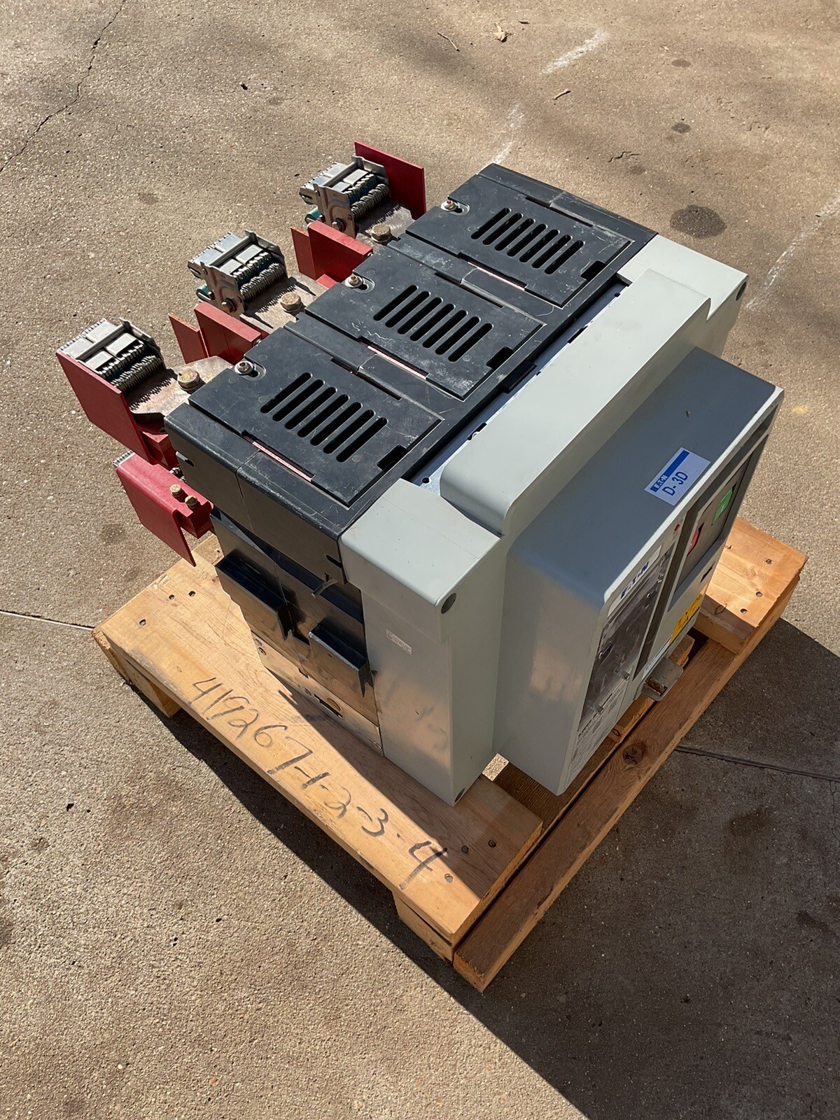 Eaton MDS616 1600A DS LV Circuit Breaker K1600-AR1600M W/ Digitrip ...