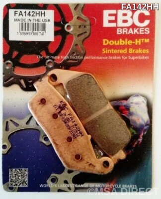 FA142HH EBC FRONT BRAKE PADS fit HONDA VFR 750F 88-97 | eBay