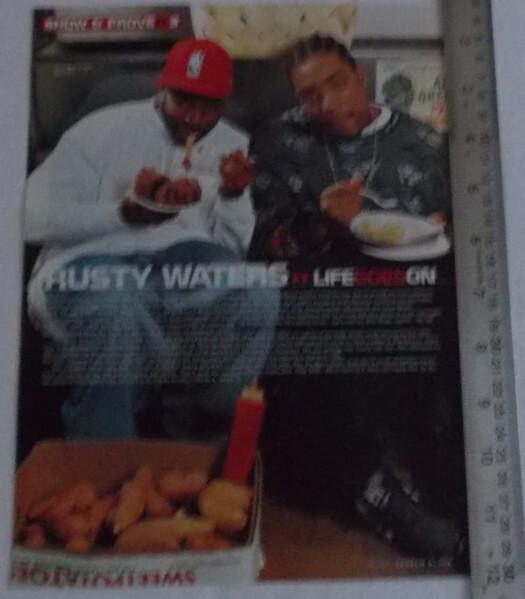 Rusty Waters MDR Roe Skagz original ONE magazine clipping page PHOTO ...