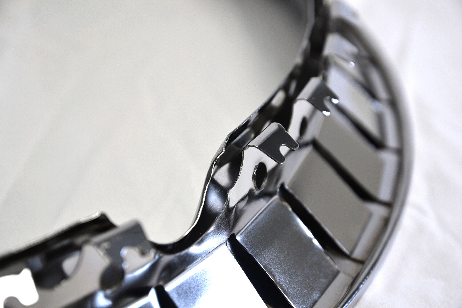 16' 1 1/2-inch Deep Steel Chrome Wheel Trim Rings | eBay