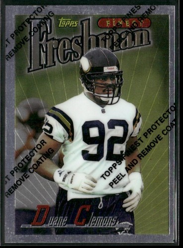 Duane Clemons 1996 Finest #239 - Minnesota Vikings | eBay