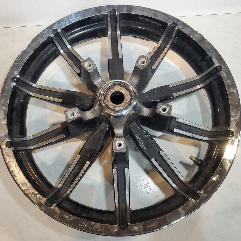 Genuine OEM 2009-2025 Harley Touring Impeller Wheel Rim 17x3" Front ...