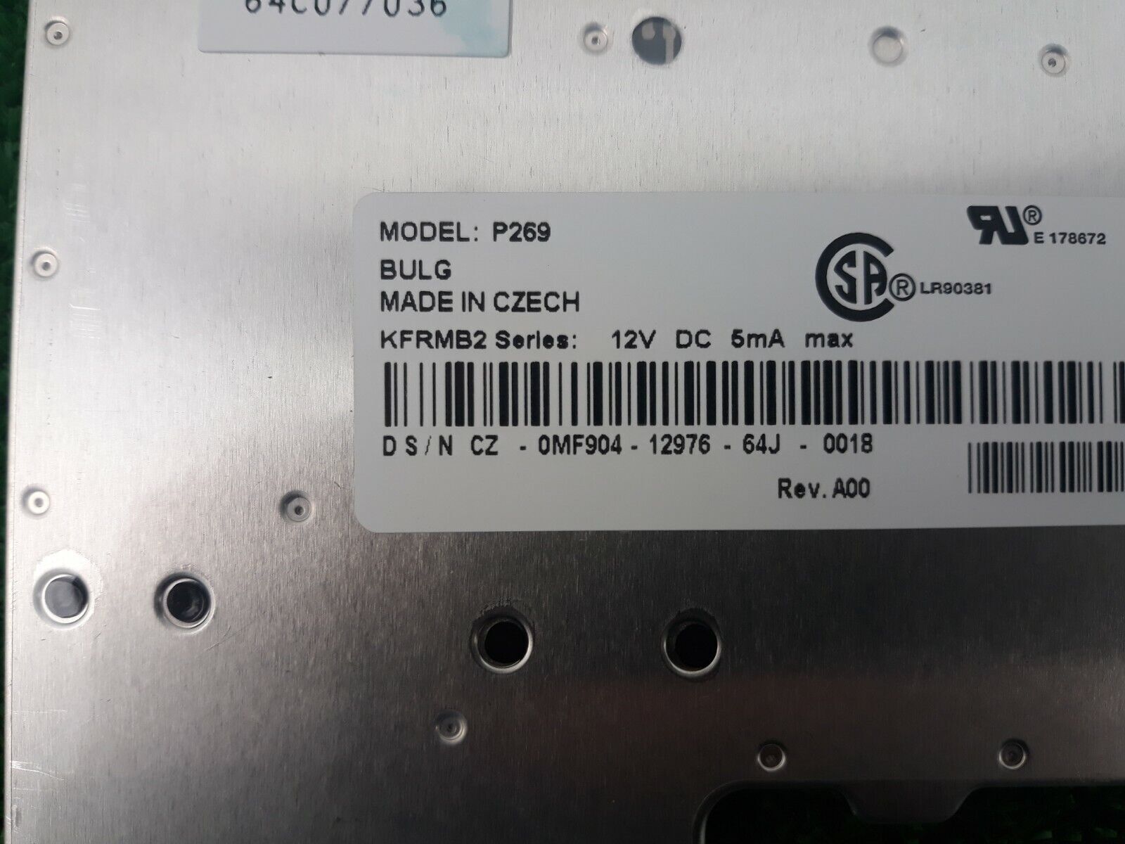 NEW Genuine Dell Latitude D520 D530 BULGARIAN Keyboard QWERTY 0MF904 ...