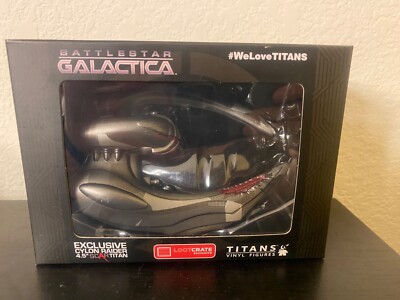 Battlestar Galactica BSG Cylon Raider Ship Scar Titan 2016 Loot Crate ...