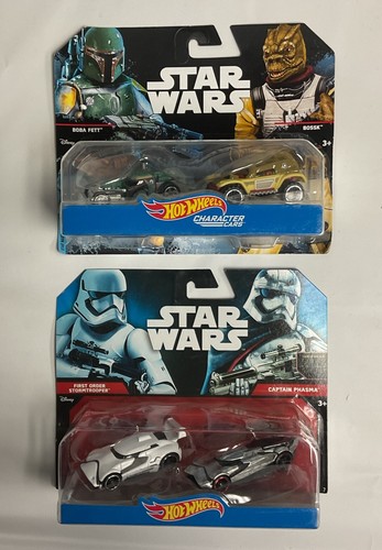 First Order Stormtrooper & Captain Phasma Boba Fett & Bossy Set Of 2 ...