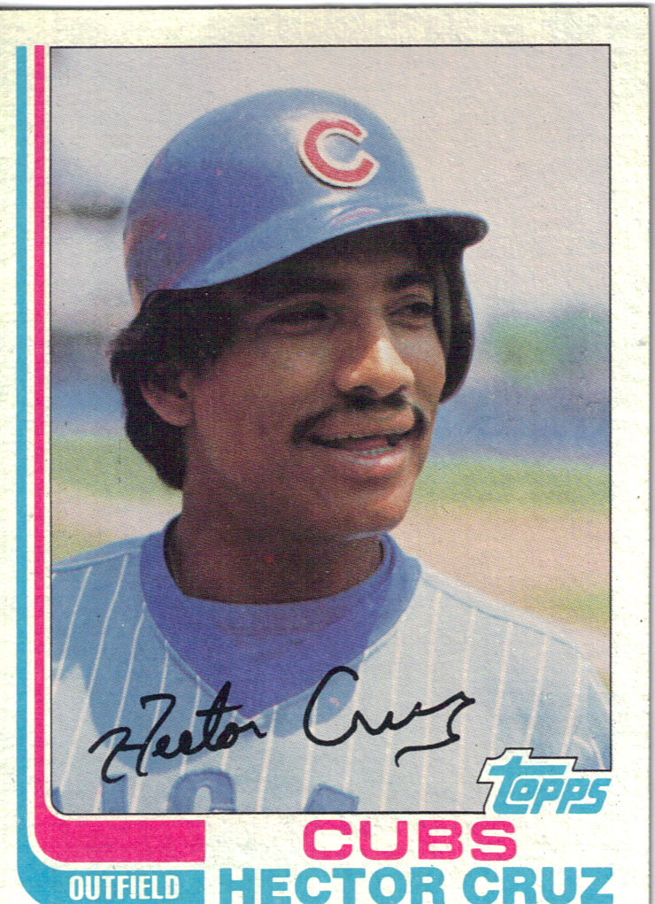 1982 Topps Hector Cruz Chicago Cubs #663 Baseball Card | eBay