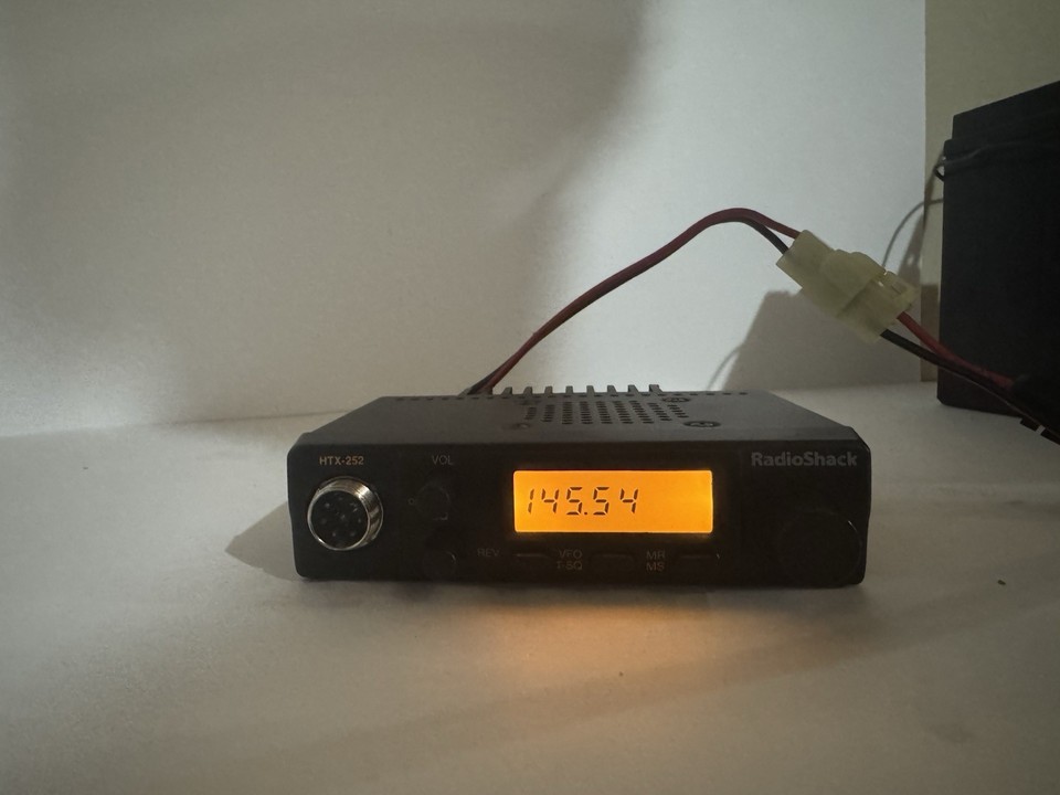 Radio Shack HTX 252 2-Meter VHF FM Mobile Transceiver 25W Ham Radio No ...