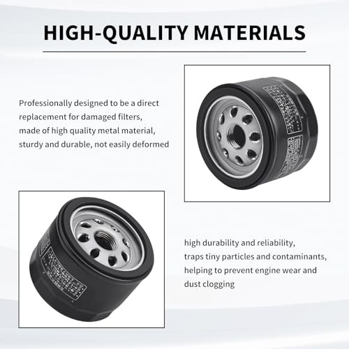 4x Oil Filter for Kawasaki FR691V FR730V FR651V FR600V FX600V FX730V ...