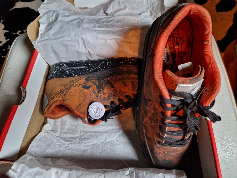 Nike Air Max 90 'Mars Landing' Mars Stone/Magma Orange 11UK | eBay UK