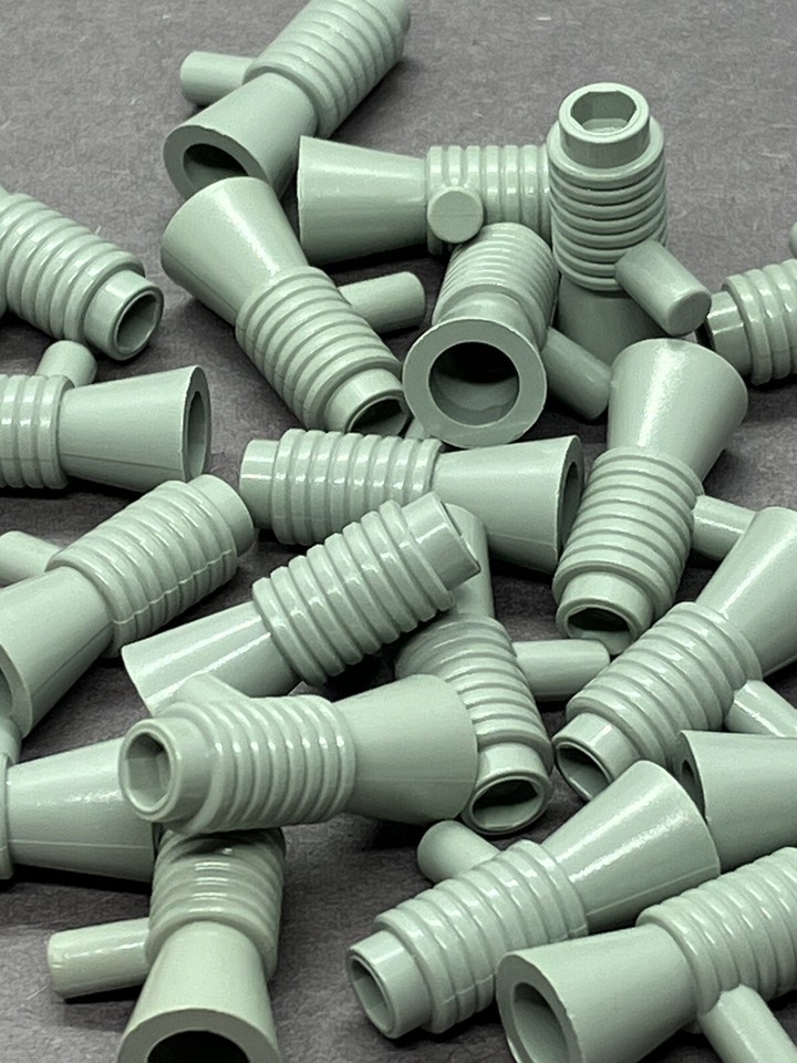 LEGO 4349 Minifig, Utensil Loudhailer Megaphone, (1pc) Old Light Gray ...