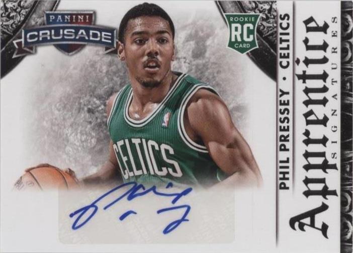 2013-14 Panini Crusade - Apprentice Signatures Phil Pressey #27 (AU, RC ...