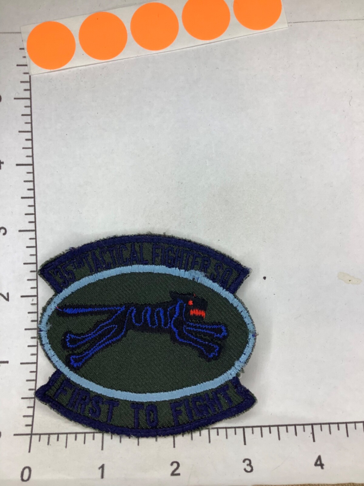 VINTAGE USAF 35th TACTICAL FIGHTER SQUADRON PATCH | eBay