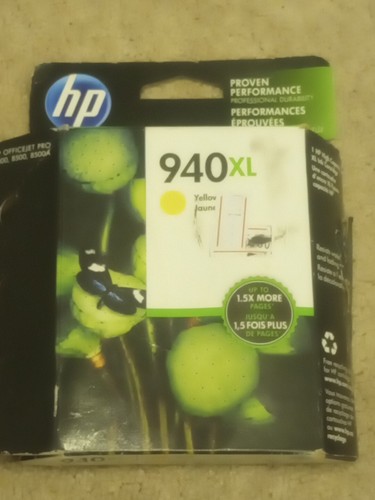 Genuine HP 940XL Yellow Ink Cartridge | eBay