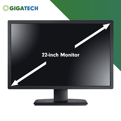 Cheap 22" TFT LCD COMPUTER PC LAPTOP MONITOR SCREEN FLATSCREEN | eBay UK