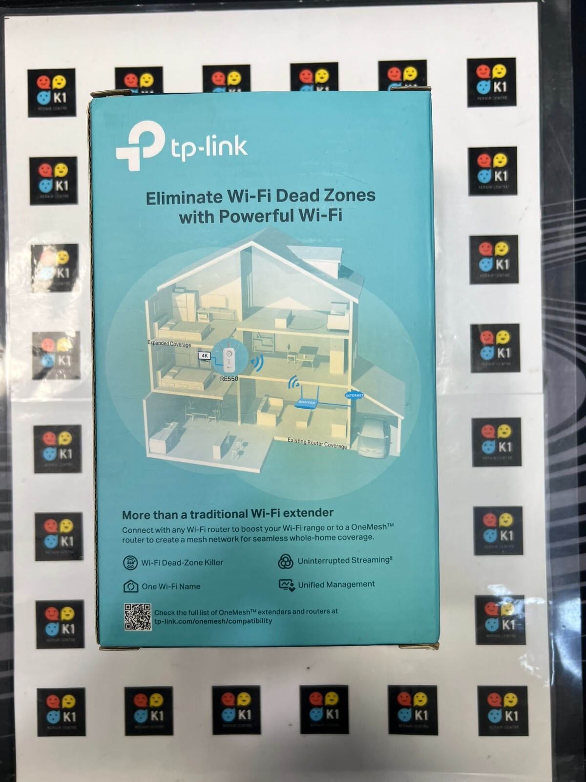 TP-Link AC1900 Gigabit Mesh Wi-Fi Range Extender/Wi-Fi Booster/Wi-Fi ...