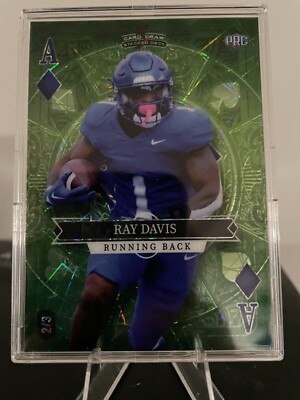 RAY DAVIS WILD CARD STACKED DECK GREEN FOIL PRC 2/3 SSP | eBay